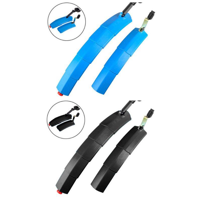 Mountain Bike Fenders Set with Tail Light Retractable Front Rear ...
