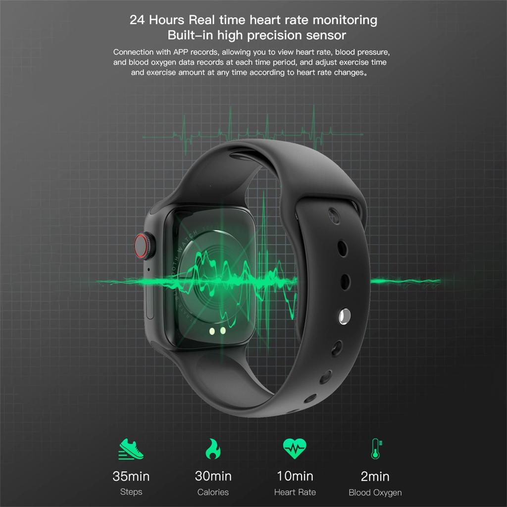 Buy [MJ] K900 Smart Watch for Men Women, Heart Rate Supervise Blood ...