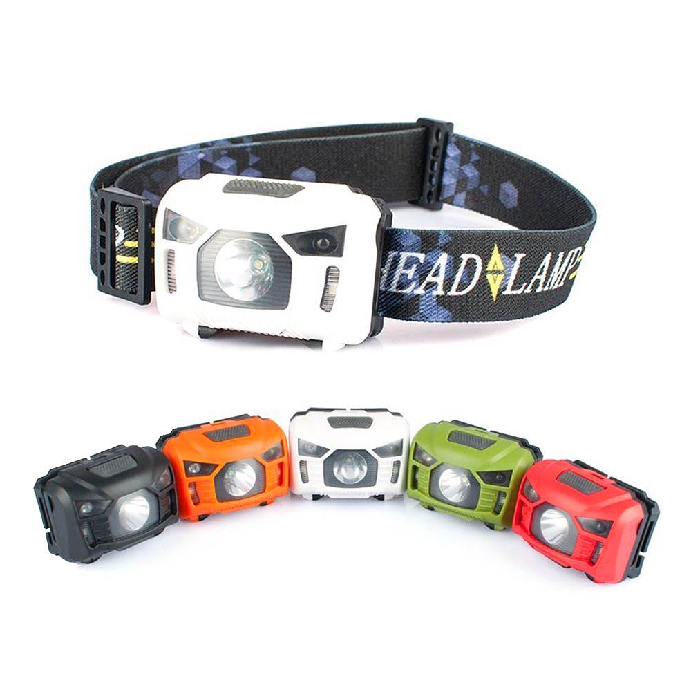 Buy Mini Infrared Sensors Rechargeable LED Headlamp Headlight ...