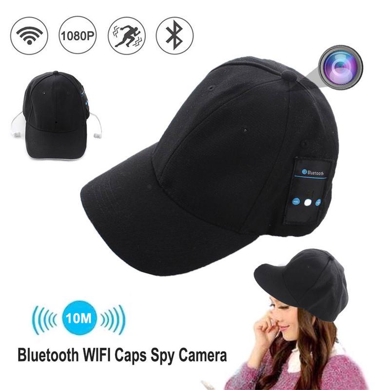 Buy WiFi Remote HD 1080P Hidden Camera Bluetooth Headset Wireless Music ...