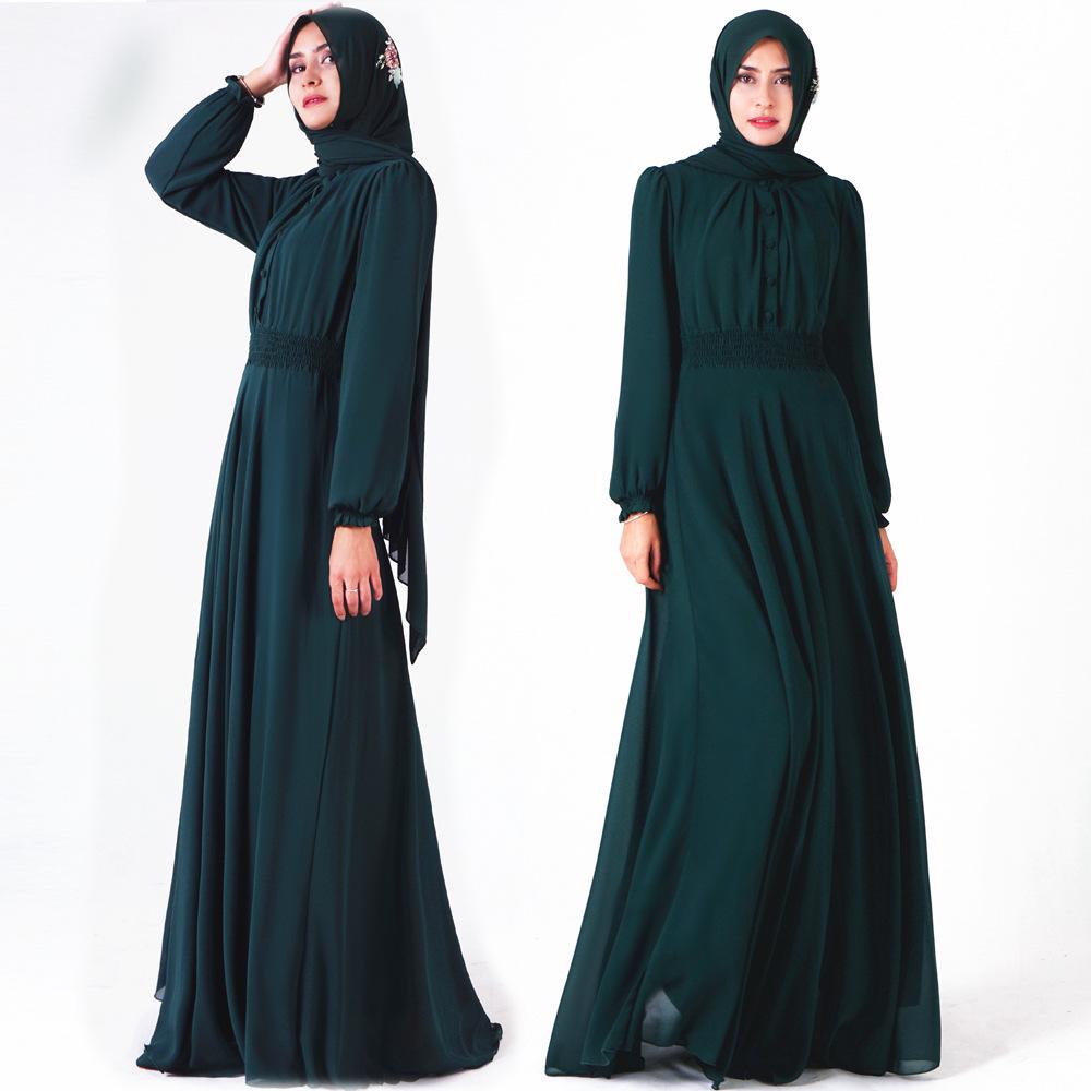 Buy Muslim Costumes Islamic Clothing Women's Malaysian Robe Musulmane ...