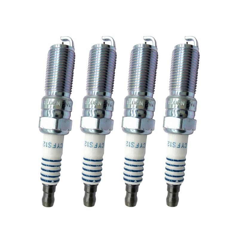 4pcs Sp -537 Cyfs -12y -2 Ltr6ai -8 Iridium Spark Plug For Ford Mustang ...