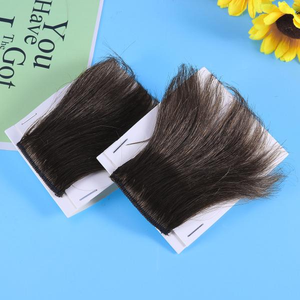 Buy 2pcs Hair Pieces Clip In Replacement Thickened Seamless Hair ...