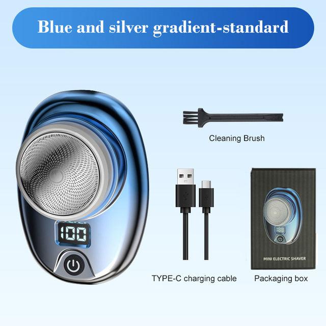 Cheap Mini Electric Shaver 6 Blades Beard Trimmer LED Display Full Body ...