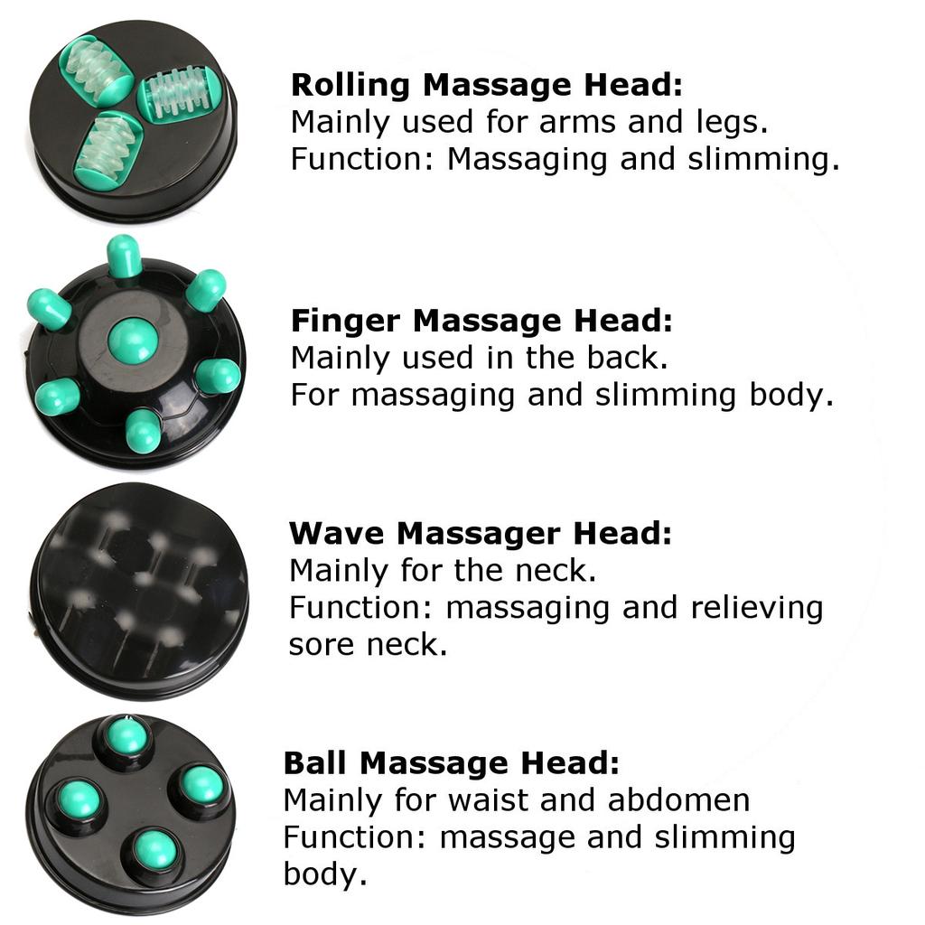 Buy 6 In 1 Full Relax Tone Spin Body Massager 3D Electric Full Body ...