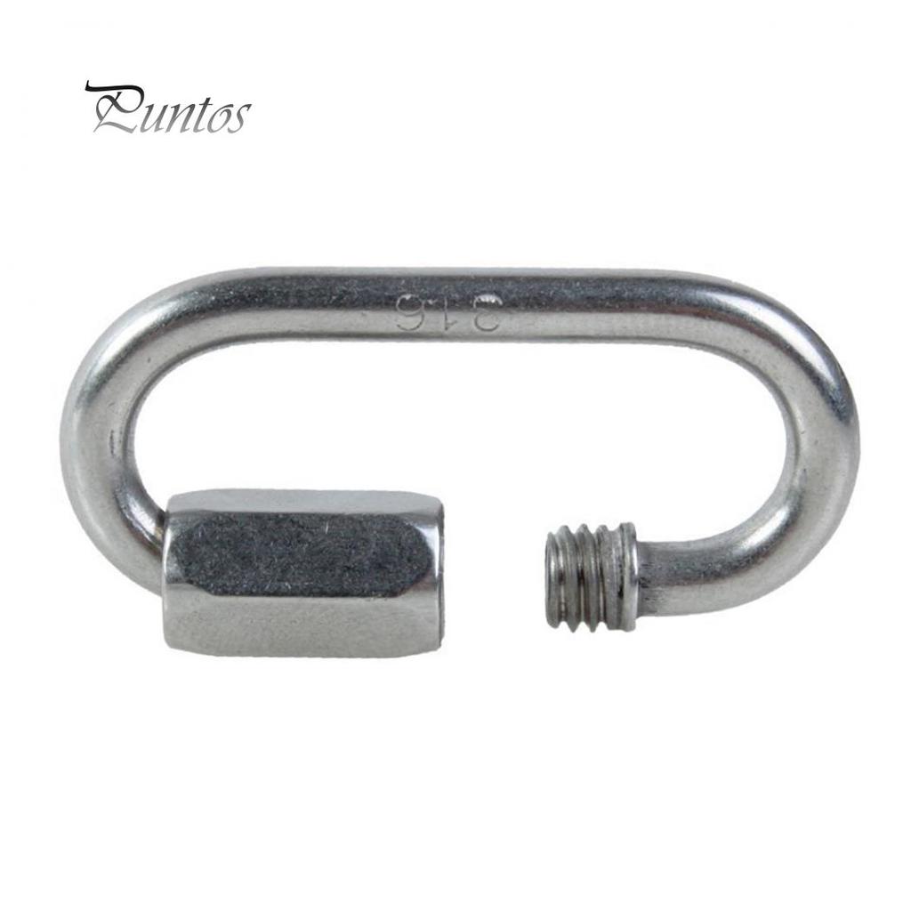 Buy 1Pc Carabiner Screw Locking Gate Hook Snap Clip at affordable ...