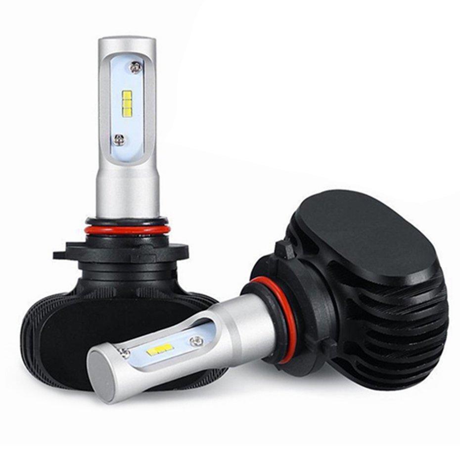 Buy S1 LED CSP Super Light Car Front Bulb H7 H8 H9 H11 9005 HB3 9006 ...
