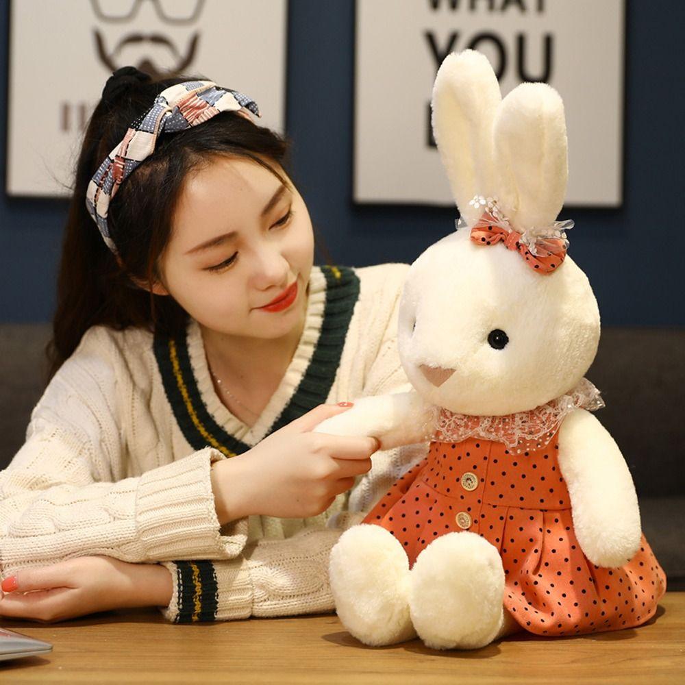 💰Kjøp Children Gift Soft Toy Rabbit Plush Toy Bunny Plush Doll Bunny ...