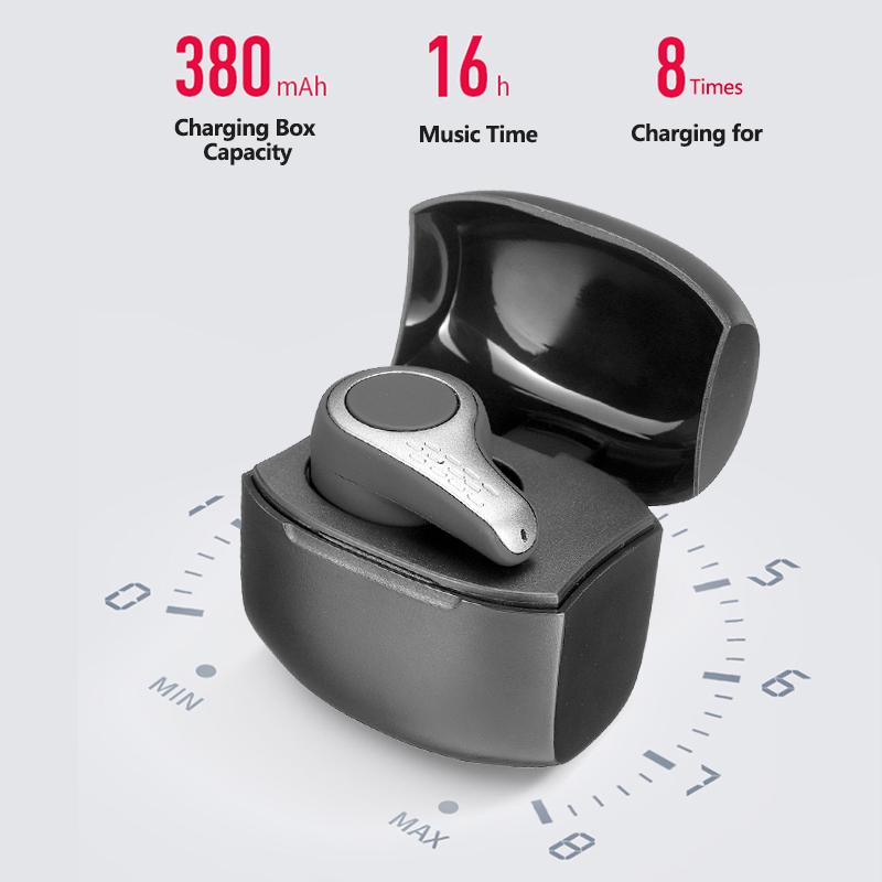 Buy S9 Wireless Bluetooth 5.0 Single Earphone HiFi Mini Portable ...