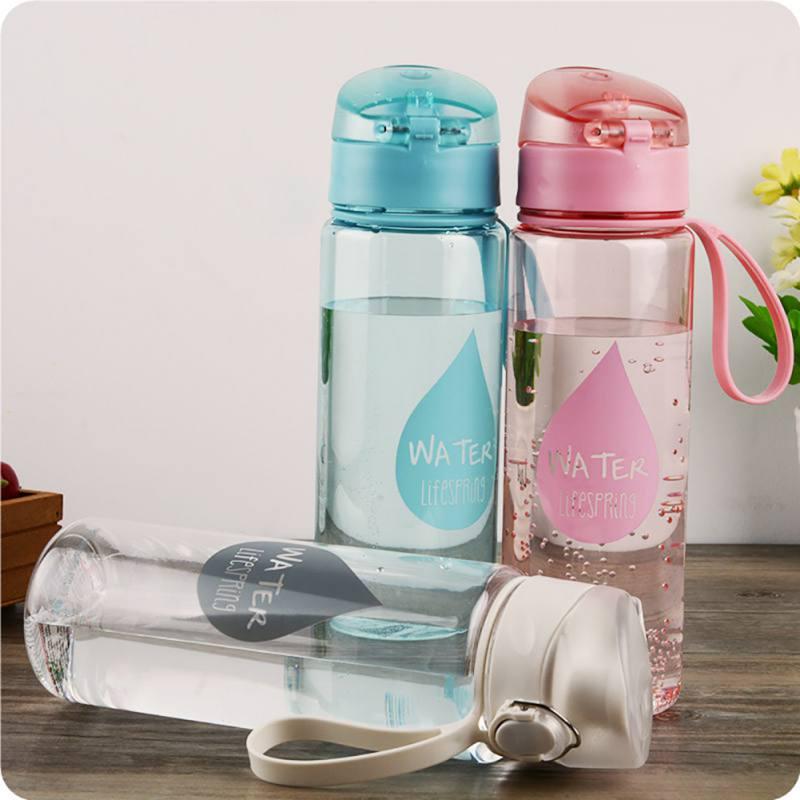 Water Cup Portable Leak-proof Automatic Snap Movement Cup That Can ...