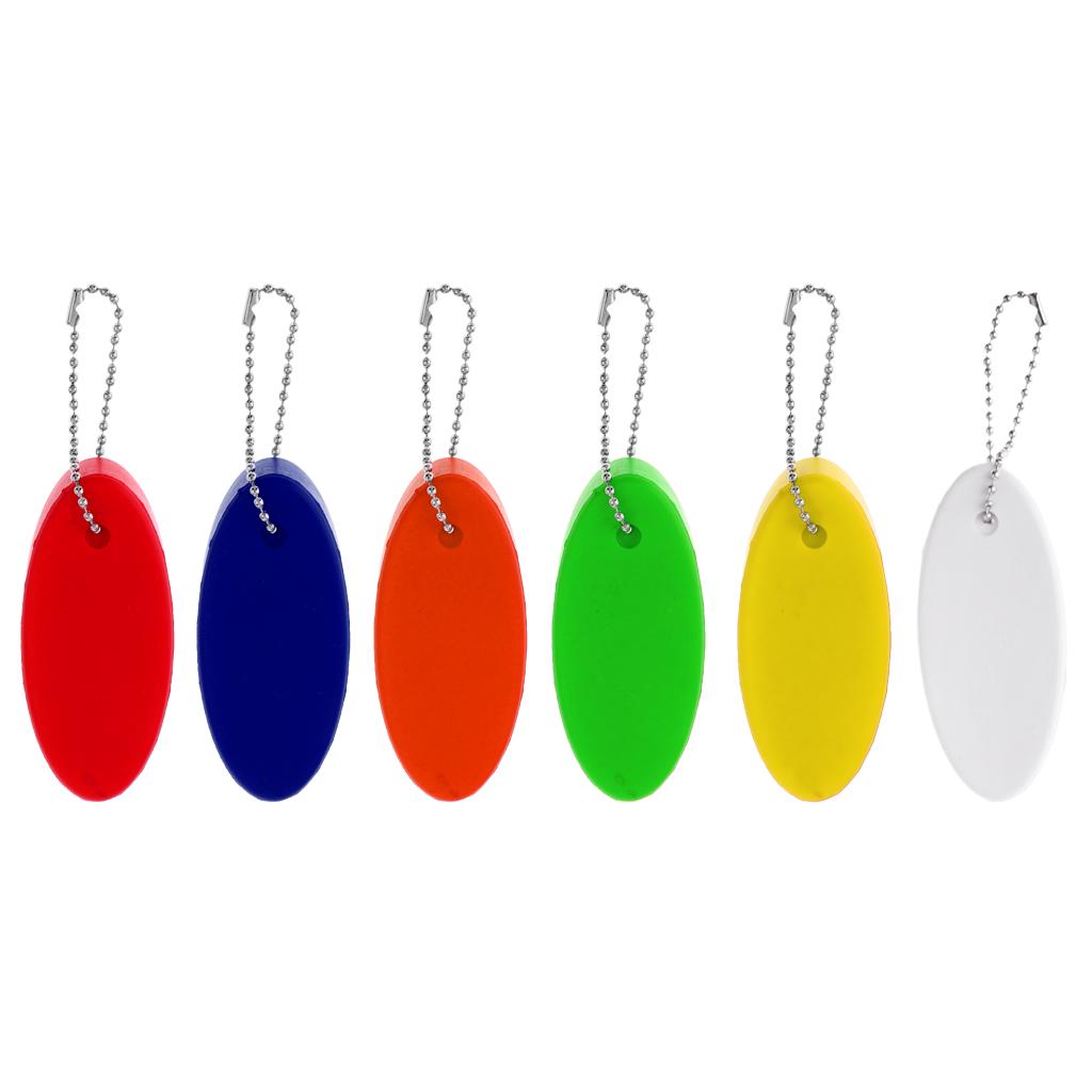 Buy Water Sports Foam Floating Oval Keychain Keyring Key Float Buoy ...