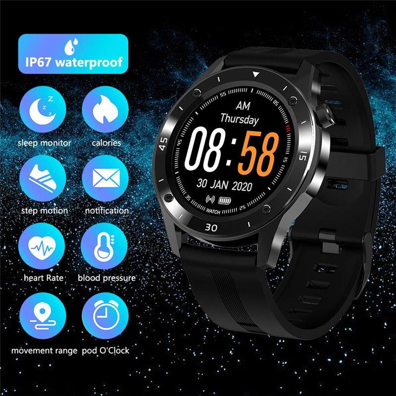 Buy F22 Round Smart Watch Men GPS Tracker Bluetooth Control 1.54 Inch ...