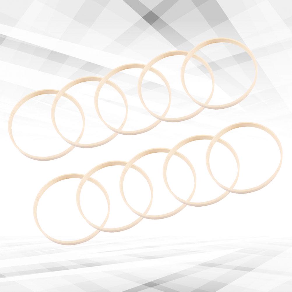 13 Pcs 17cm Dream Catcher Ring Round Bamboo Hoop Fan Frame DIY Craft ...