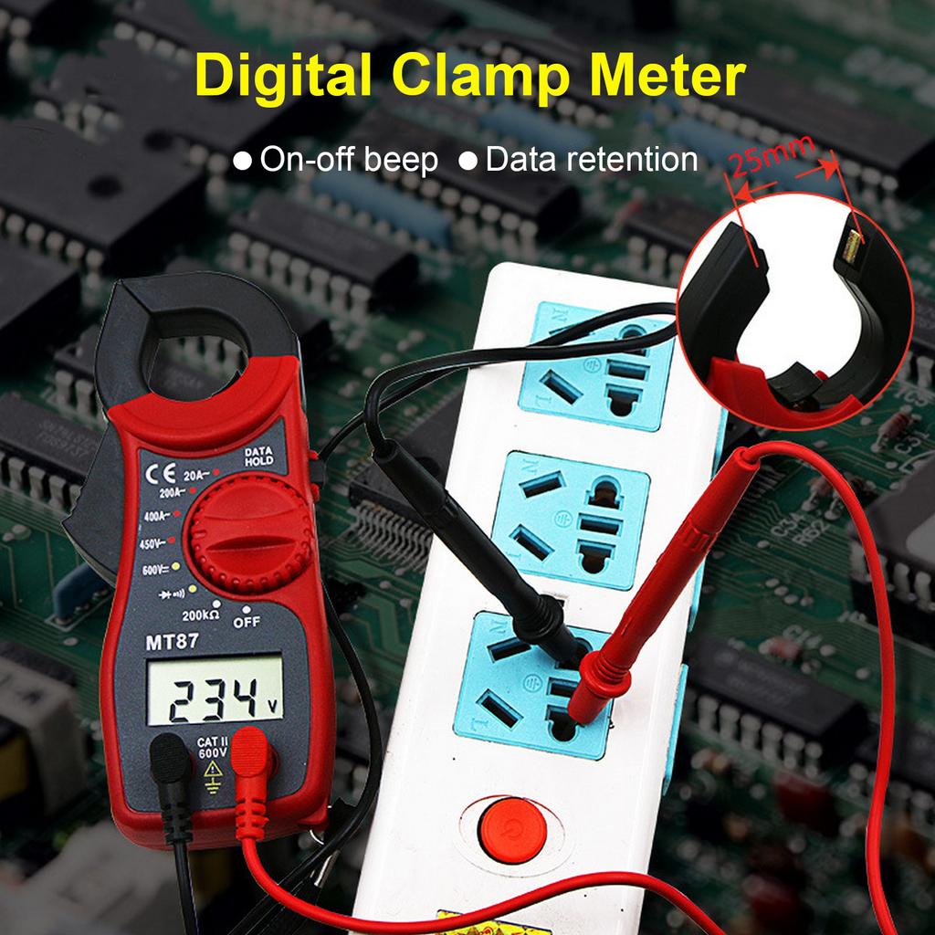 Buy Clamp Type Multimeter LCD Digital Clamp Meter Multimeter AC/DC ...