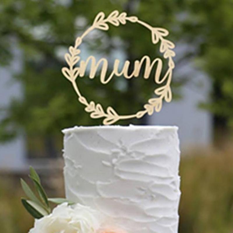 Paper & Party Supplies Party Supplies Happy Mothers Day Cake Topper ...