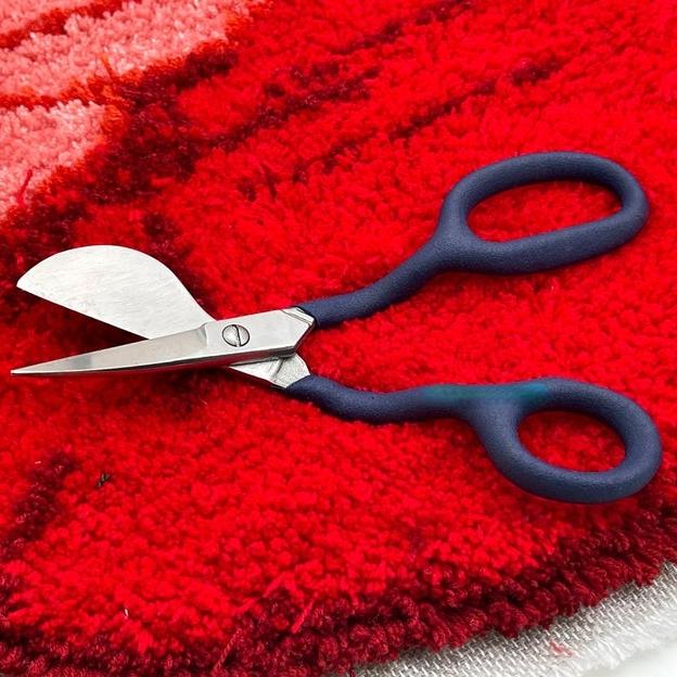 Duckbill Scissors for Carpet,Duckbill Napping Shears for Handmade Rug ...