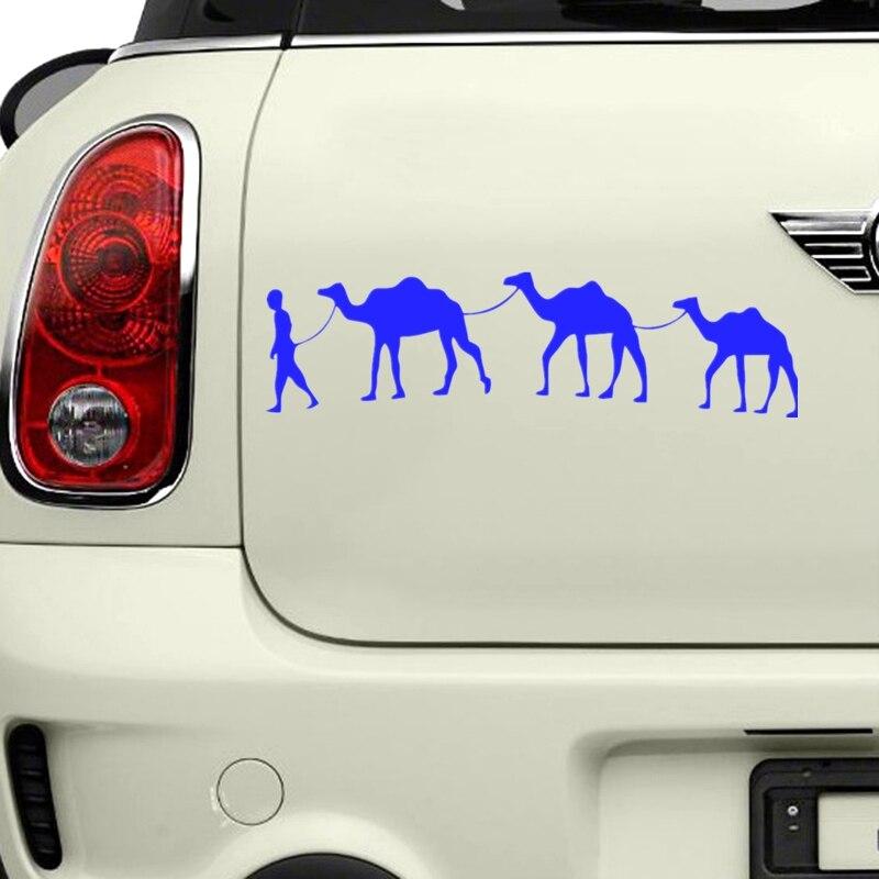 Buy Funny Camel Caravan Car Sticker Waterproof Car Decal Vinyl Stickers ...