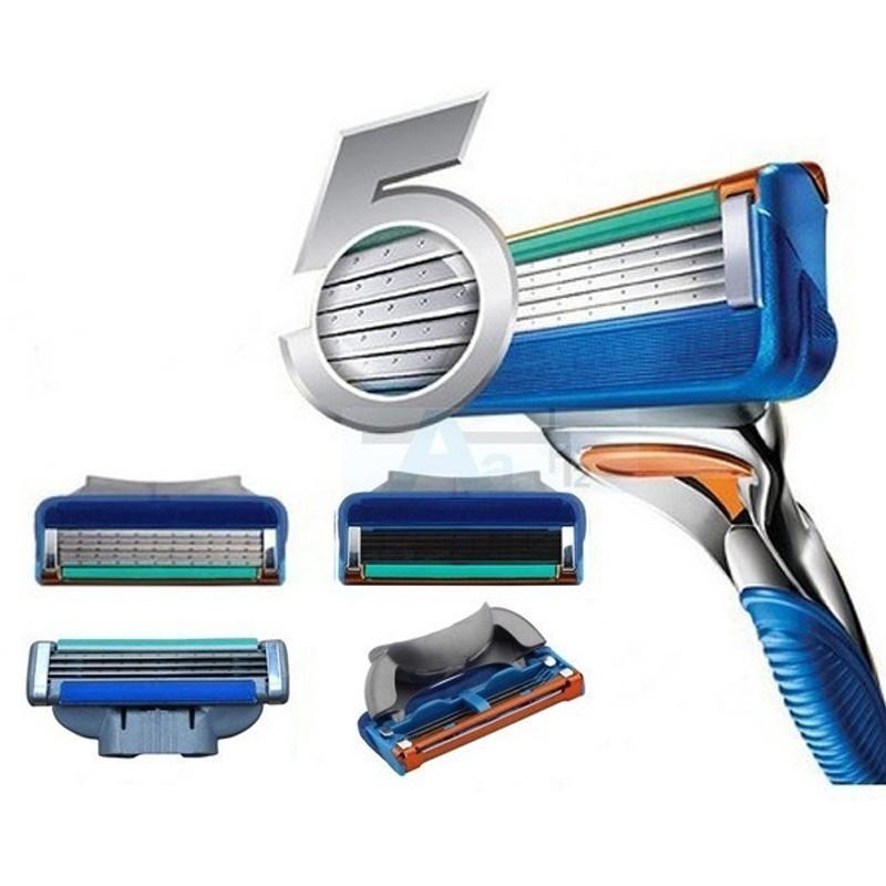 Buy Manual Sharp 5-layer Blade Men's Razor Geely Old-Fashioned Knife Head Knife Holder at ...