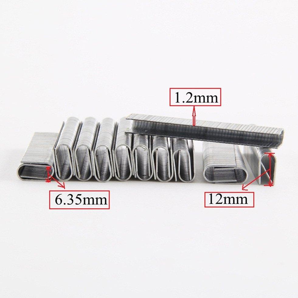 Cumpără FHome 1000Pcs U-Shaped Staples 1.2MM Thick Rustproof Nails For ...