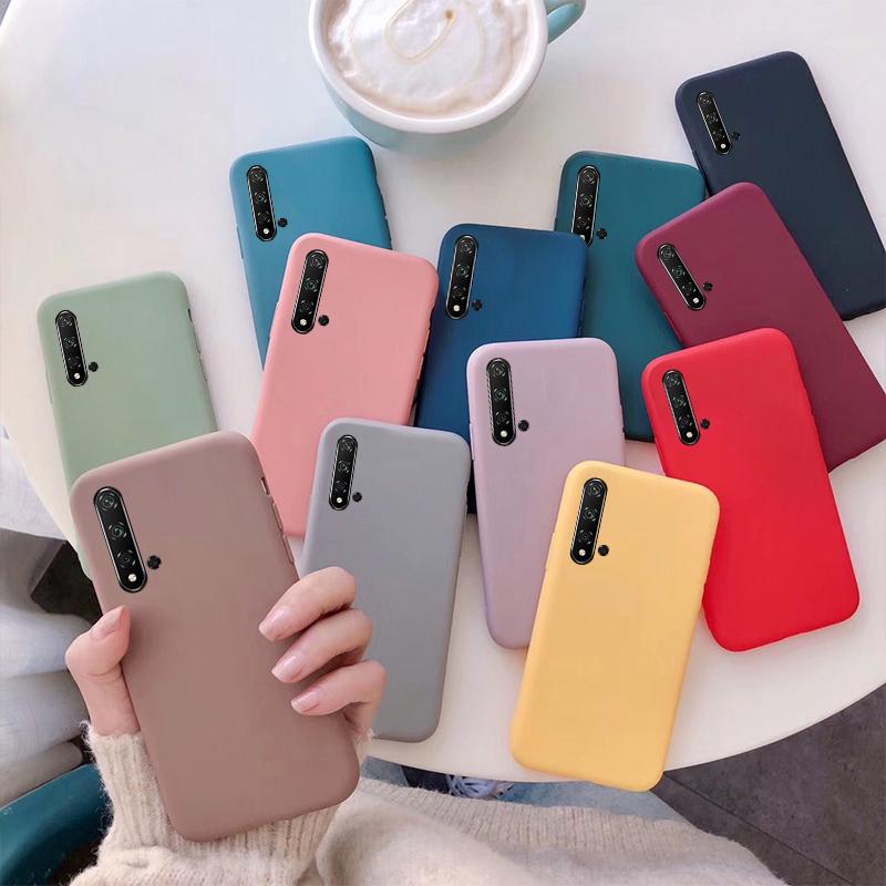 Buy For Huawei Honor 9A 10i 20 30 10 9 Lite Slim Soft TPU Silicone Anti ...