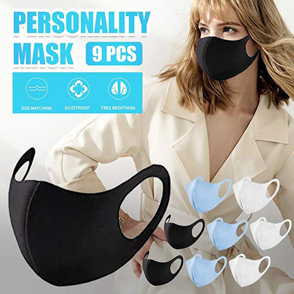 Buy WM Washable Earloop Mask 3D Ice Silk Cotton Cycling Anti Dust ...