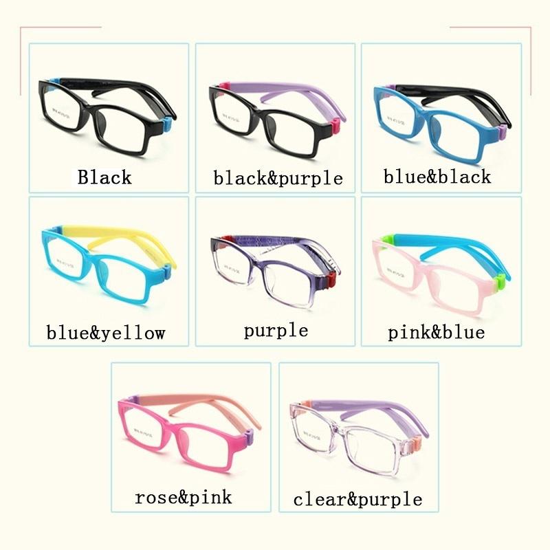 Buy Children Bendable No Screw Detachable Glasses Frame Children ...