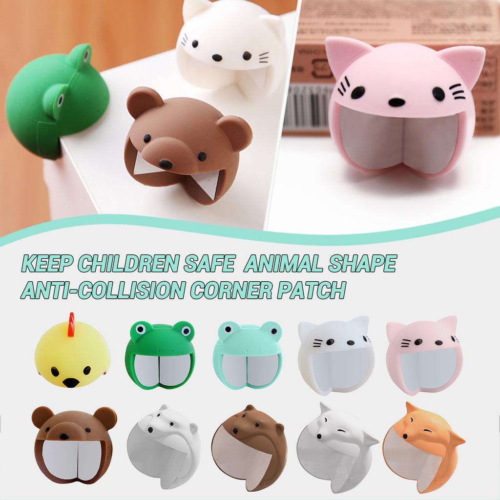 Animal Shape Silicone Table Corner Protector Cartoon Anti-collision ...