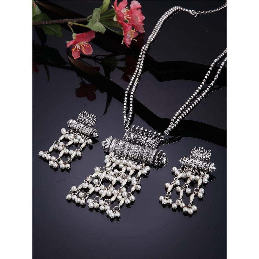 Cheap Shining Diva Fashion Latest Stylish Traditional Oxidised Silver ...