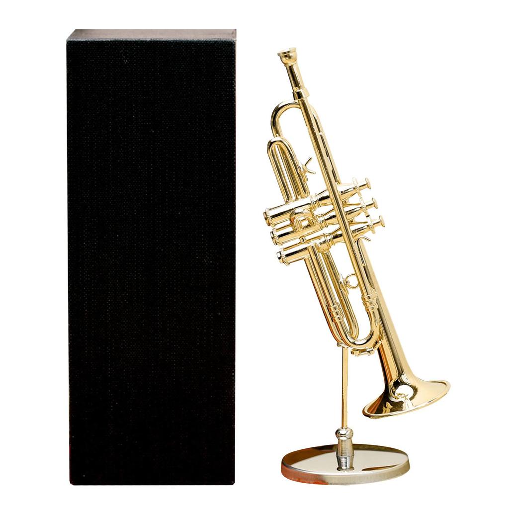 Copper Miniature Saxophone with Stand Mini Musical Instrument - buy ...