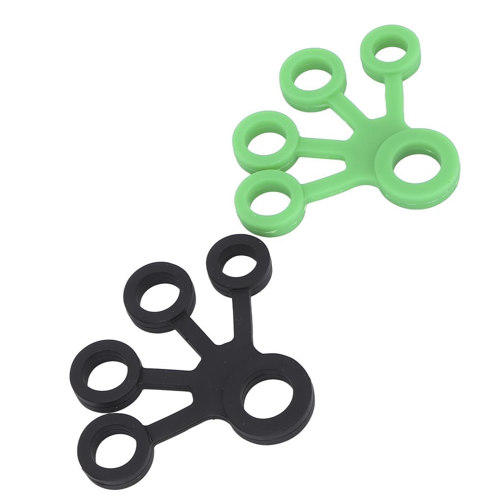 Buy 2pcs Silicone Finger Stretcher Portable Elastic Hand Resistance ...