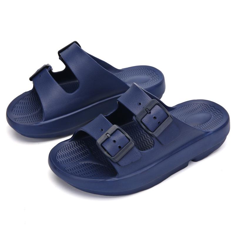 Buy Men's Slippers Non-slip Light Casual Beach Shoes Summer Outer Wear ...