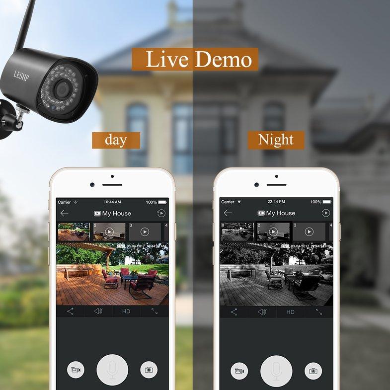 Satın alın Leshp Hw21 1080P 2.0 Megapixel Progressive Cmos Sensor 36Pcs ...