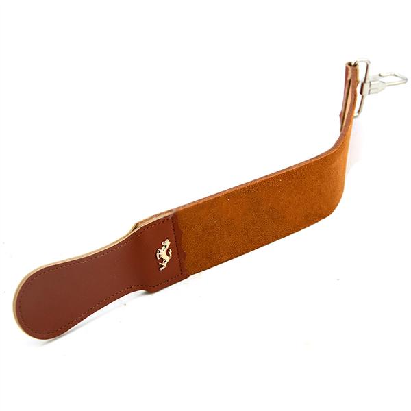 Double-layer Leather Razor Strop Shaving Sharpener Strap Barber ...