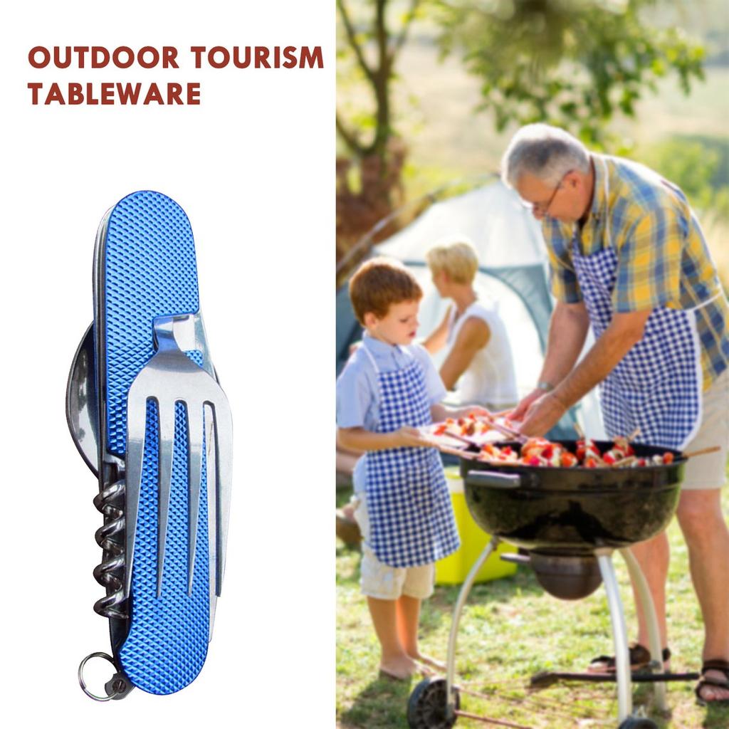Buy Outdoor Travel Tableware Multifunctional Detachable Folding ...