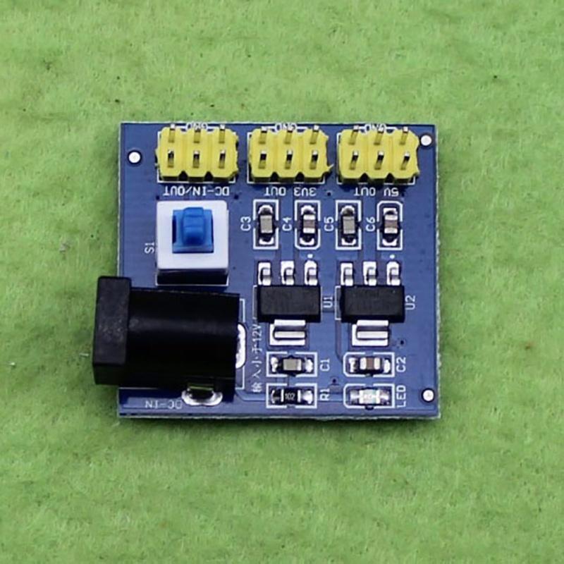 DC-DC 12V To 3.3V 5V Buck Step Down Power Supply Module For Arduino ...