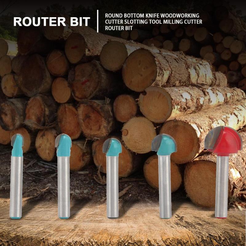 Buy Round Bottom Knife Woodworking Cutter Slotting Tool Milling Cutter ...
