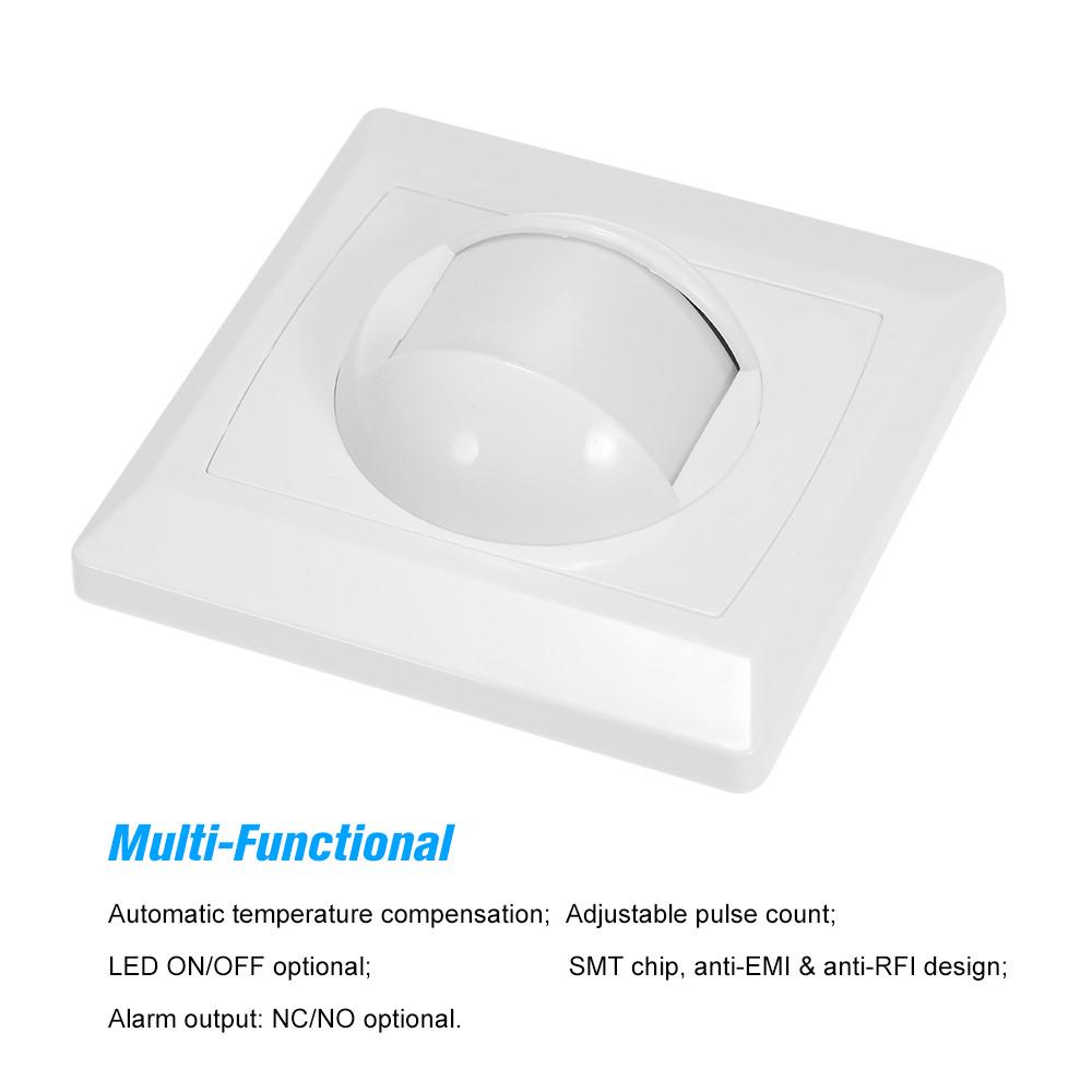 Buy Wired PIR Motion Sensor Window Curtain Passive Infrared Alarm ...