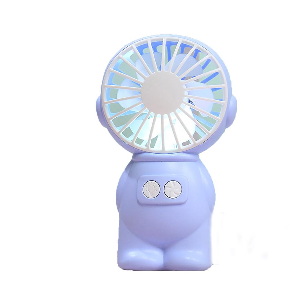 Buy [BC] New Space Astronaut Night Light Small Fan Student Cartoon Mini ...