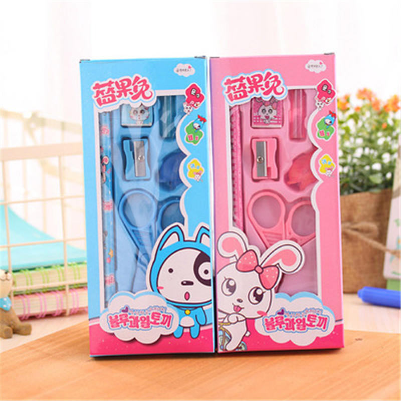 Buy Christmas Multifunction Stationery Gift Set Pencil Eraser Sharpener ...