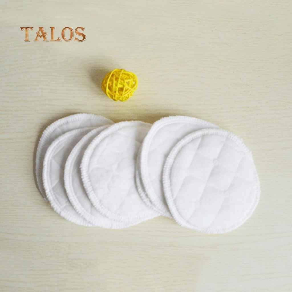 Buy 2Pcs Pregnant Women Round Shape Cotton Breathable Super Absorbent ...