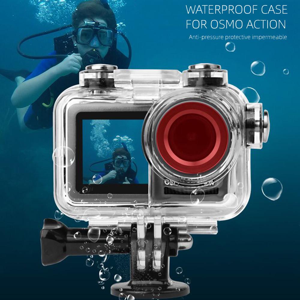 ON New Sports Camera Waterproof Housing Case Shell Diving 60M For DJI ...