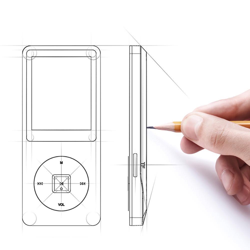 Fashion Portable MP3 MP4 Player LCD Screen FM Radio Video Games Movie ...