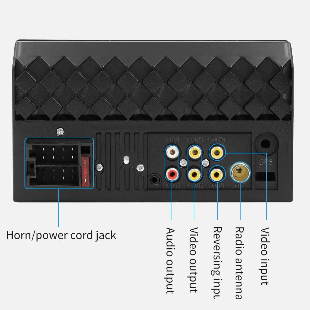 Buy SWM N6 Double 2 DIN Car Stereo MP5 Player 7 Inch Bluetooth USB FM ...