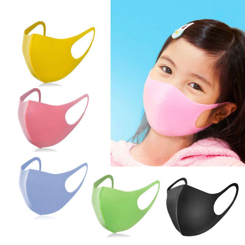 Buy 3Pcs Kid Sponge Anti Dust Face Mask Washable Reusable Sponge Mouth ...