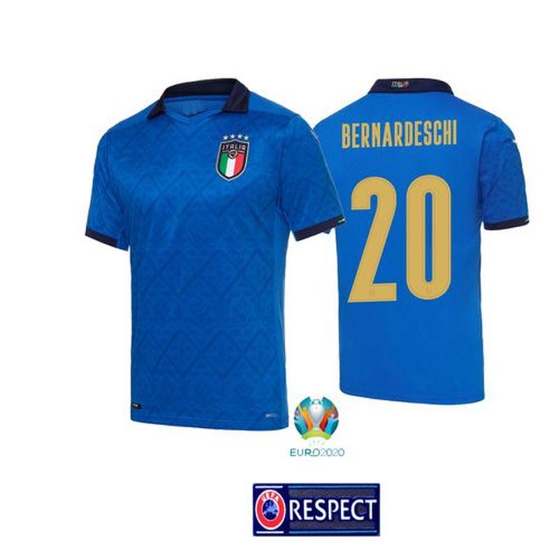 Buy European Cup Italy Home Final Jersey IMMOBILE Verratti Insigne ...