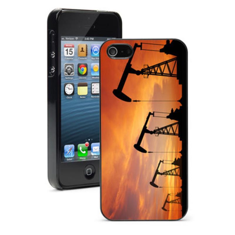 Buy Oil Pump Rig Sunset iPhone 4 5 6 7s Plus Case Samsung Galaxy S4 S5 ...
