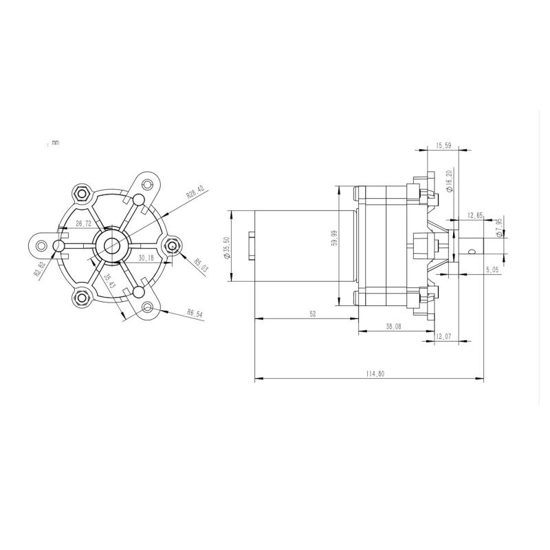 Buy Wind Turbine Generator Micro Hand Dynamo Generator DC 5V-24V 1500mA ...