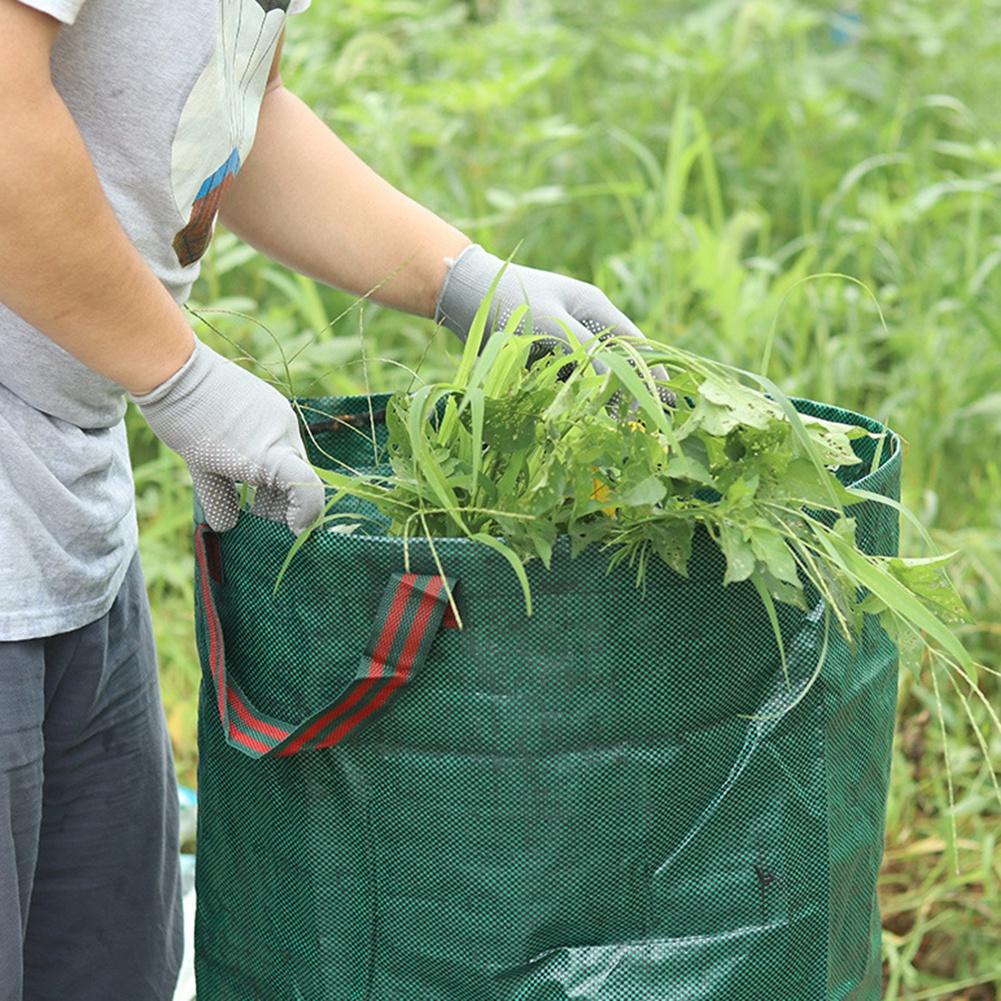 Buy Garden Yard Waste Bags Sacks Reuseable Gardening Lawn Leaf Bag ...