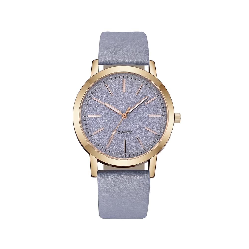 Buy Fashion Ladies Casual Quartz Watches Leather Strap Dress Watches at ...