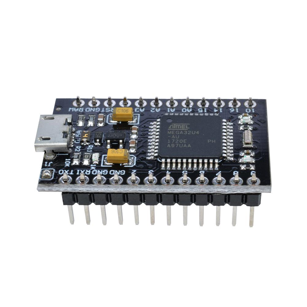 Pro Micro ATmega32U4 ATMEGA32U4-AU 3.3V 8MHz Module USB Controller ...